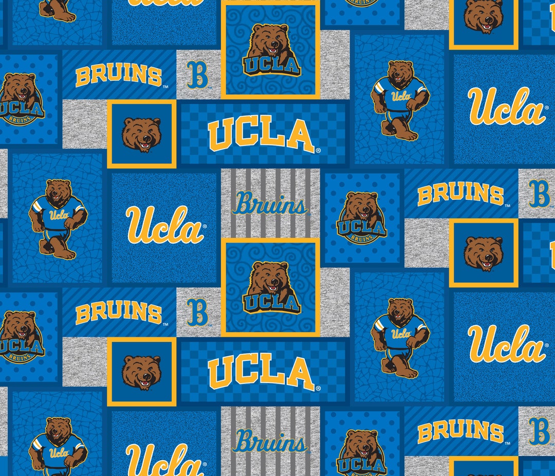 Official Licensed University of California Los Angeles Fleece Fabric ...