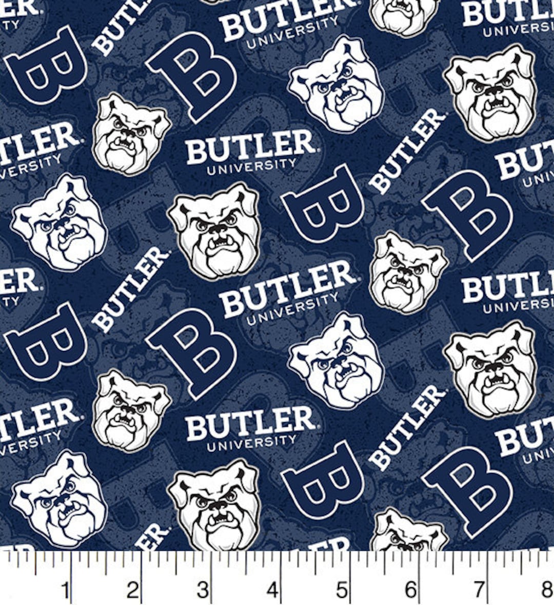Official Licensed Butler University Cotton Quilting Fabrics-butler ...