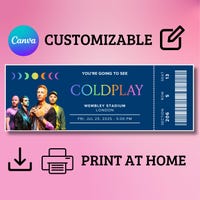 Coldplay - Etsy