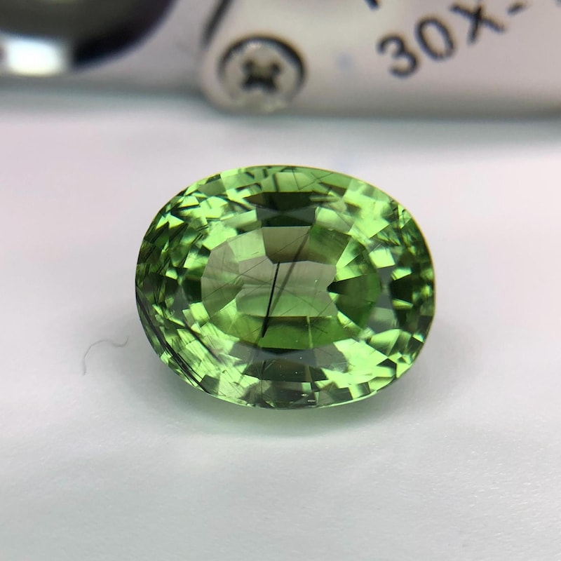 Peridot With Ludwigite - Etsy