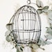 Wire bird cage Wire cage unique piece handmade in france | Etsy