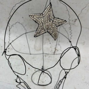 Annealed Iron Wire Skull, Unique Piece - Etsy