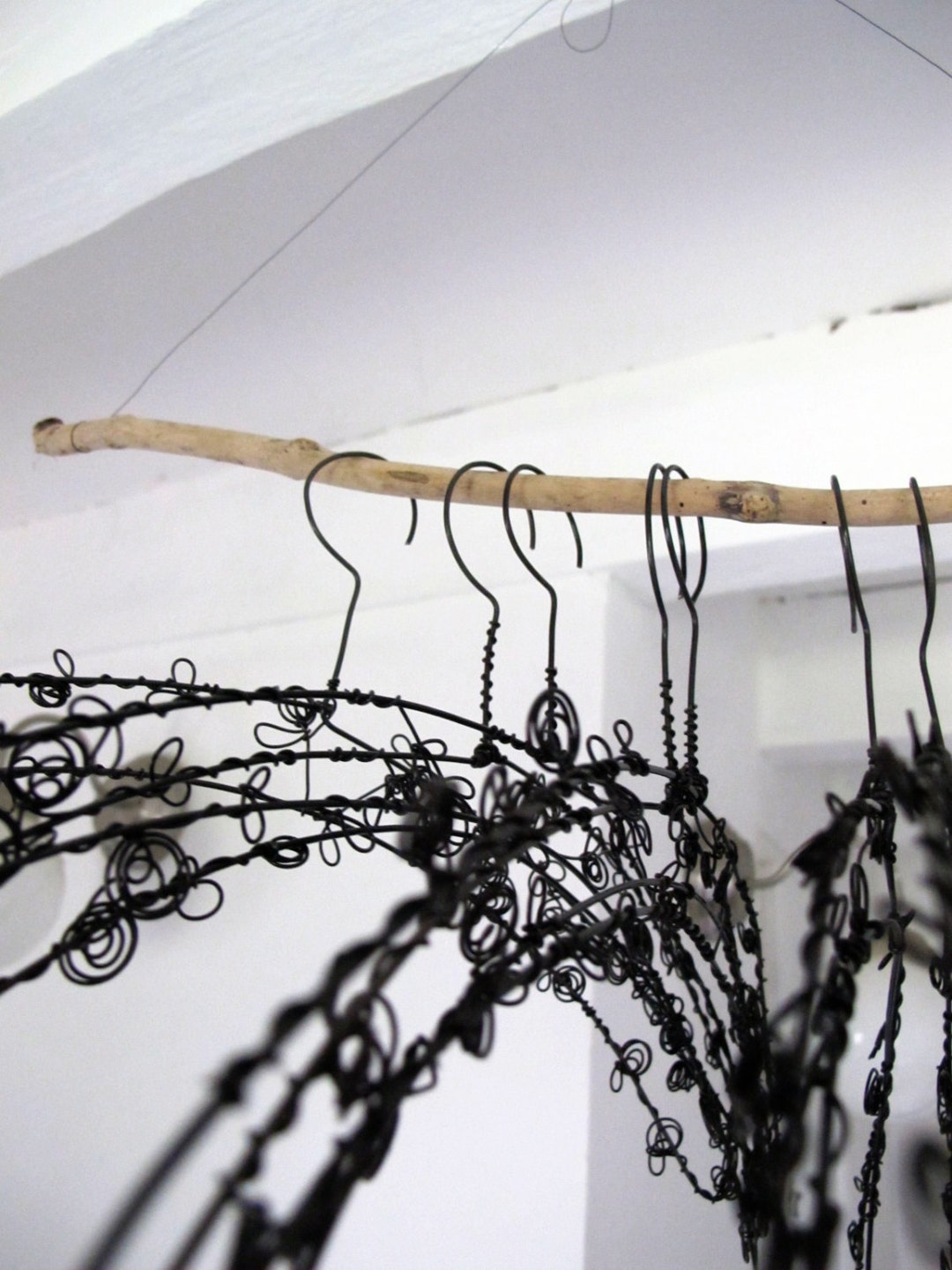 Decorative Hanger in Wire - Rosebud- - Etsy