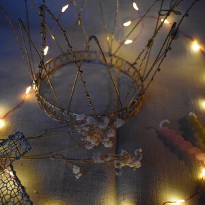 Gold Wire Crown. Handmade in France. - Etsy