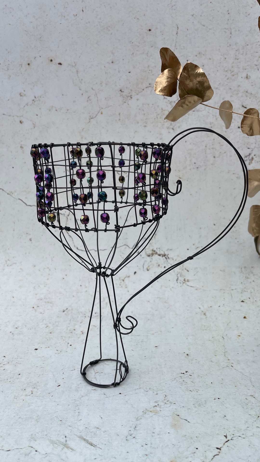 Chalice, Wire Altar Goblet, Wire Sculpture. - Etsy