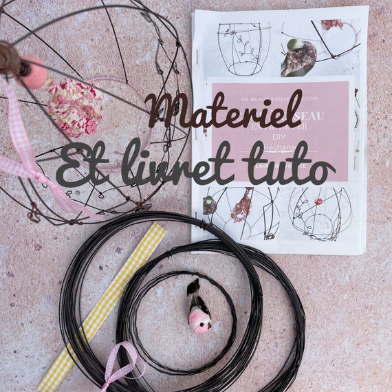 Craft Kit Wire Cage MATERIAL BOOKLET Craft Set DIY Wire - Etsy