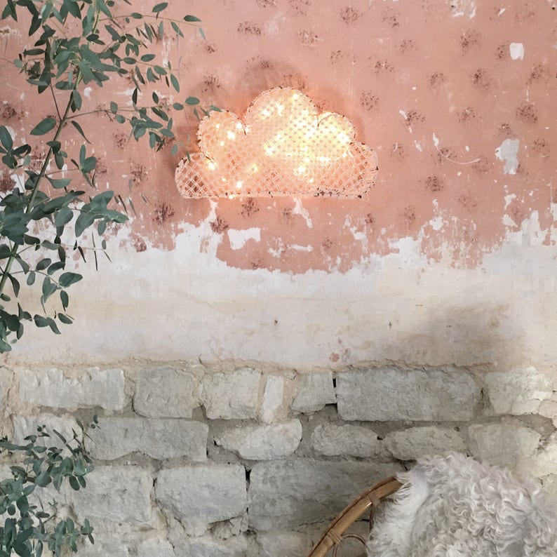 Bright Cloud Wire and Macrame | Etsy