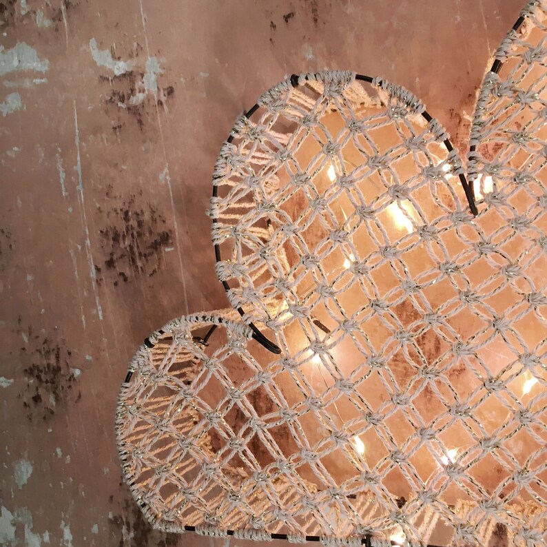 Bright Cloud Wire and Macrame | Etsy