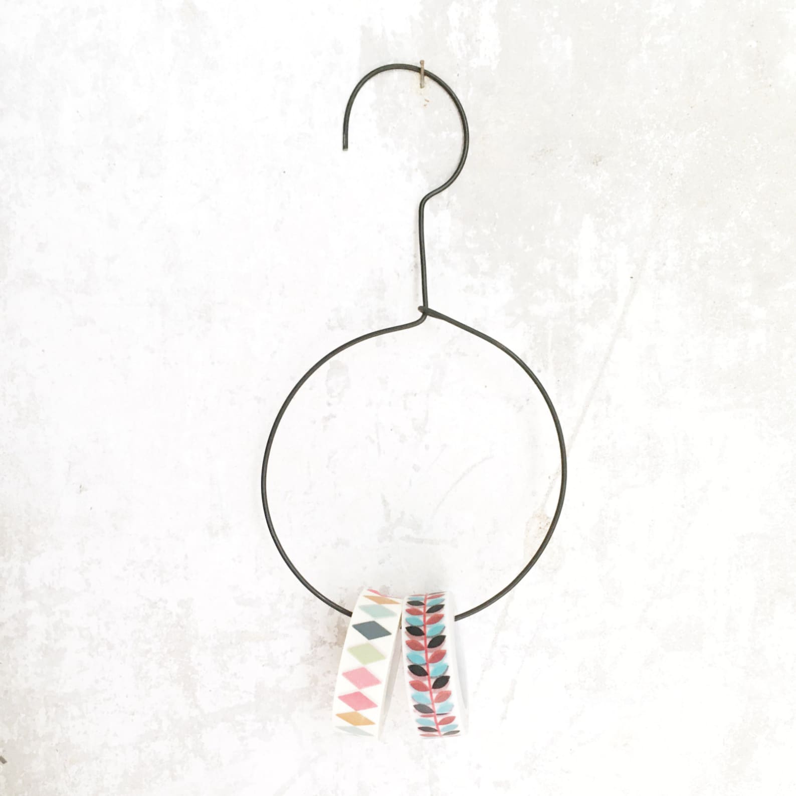 Cintre rond en fil de fer - Etsy France