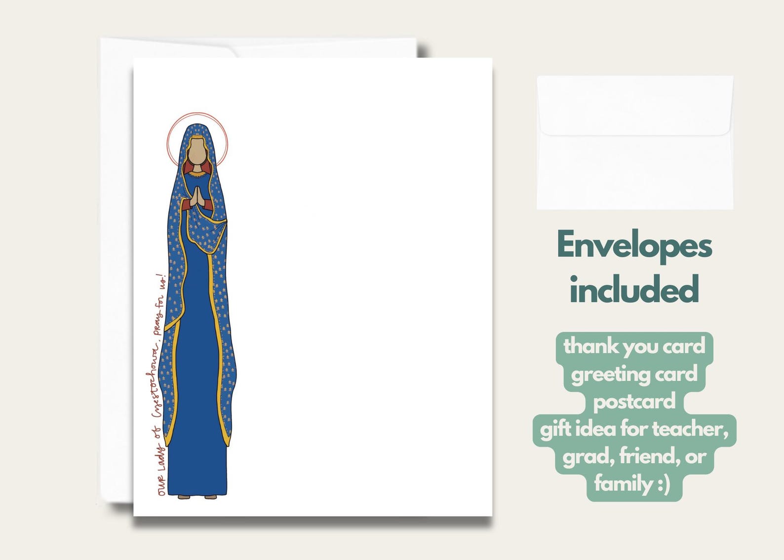Our Lady of Czestochowa Catholic Greeting Cards, Our Lady of ...