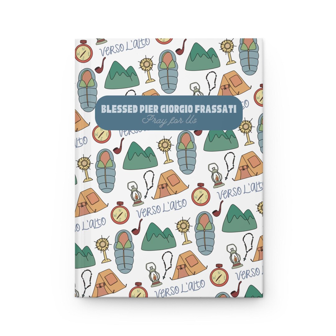 Blessed Pier Giorgio Frassati Confirmation Journal, Hardcover Catholic ...