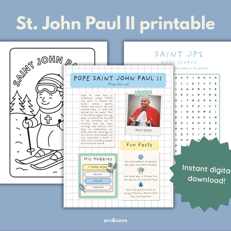 John Paul Ii - Etsy