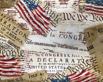 Constitution Fabric | Etsy