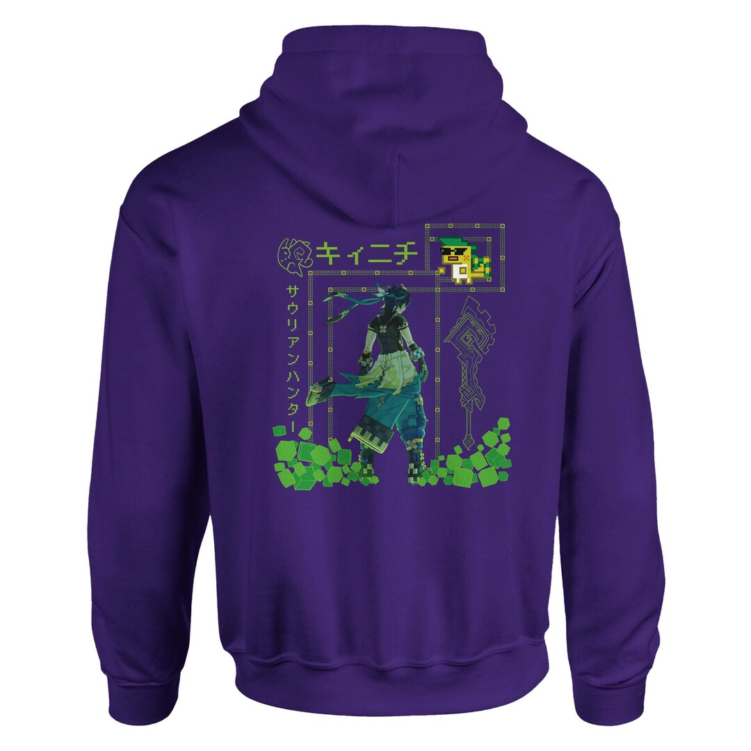 Kinich Genshin Impact Hoodie – Front-back Signature Edition | Saurian ...