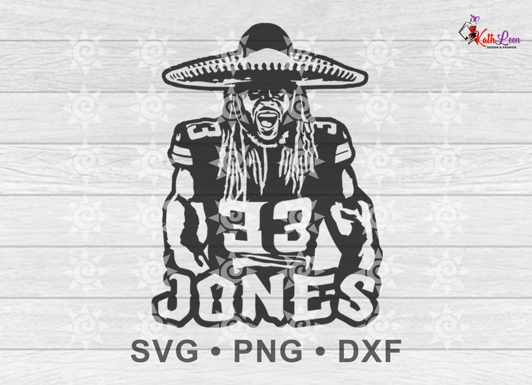 Aaron Jones Svg, Aaron Jones Png, Aaron Jones Dxf, Aaron Jones Cricut ...