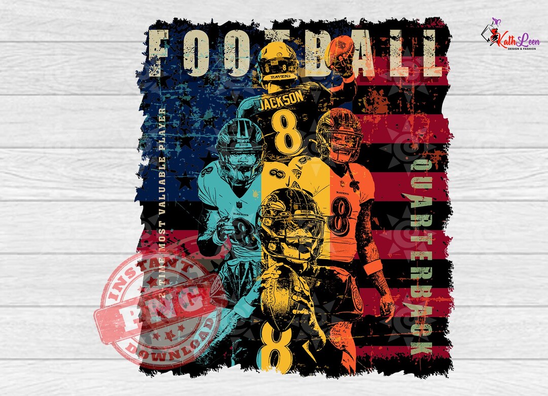 Lamar Jackson Png, Lamar Jackson Dtf, Lamar Jackson Dtg, Jackson ...