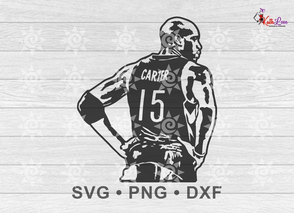 Vince Carter Svg, Vince Carter Dxf, Vince Carter Png, Vince Carter ...