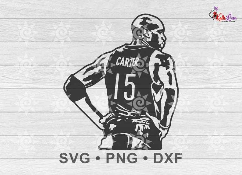 Vince Carter Svg, Vince Carter Dxf, Vince Carter Png, Vince Carter ...