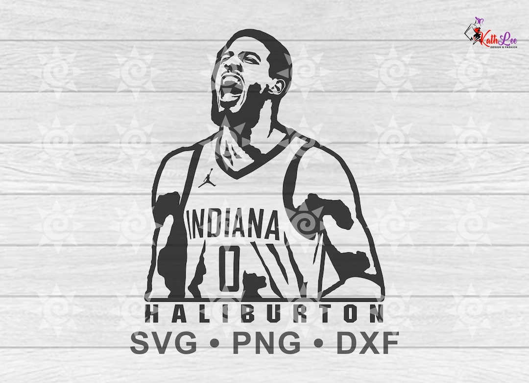 Tyrese Haliburton SVG, Tyrese Haliburton DXF, Tyrese Haliburton Png, Haliburton Cricut Files ...