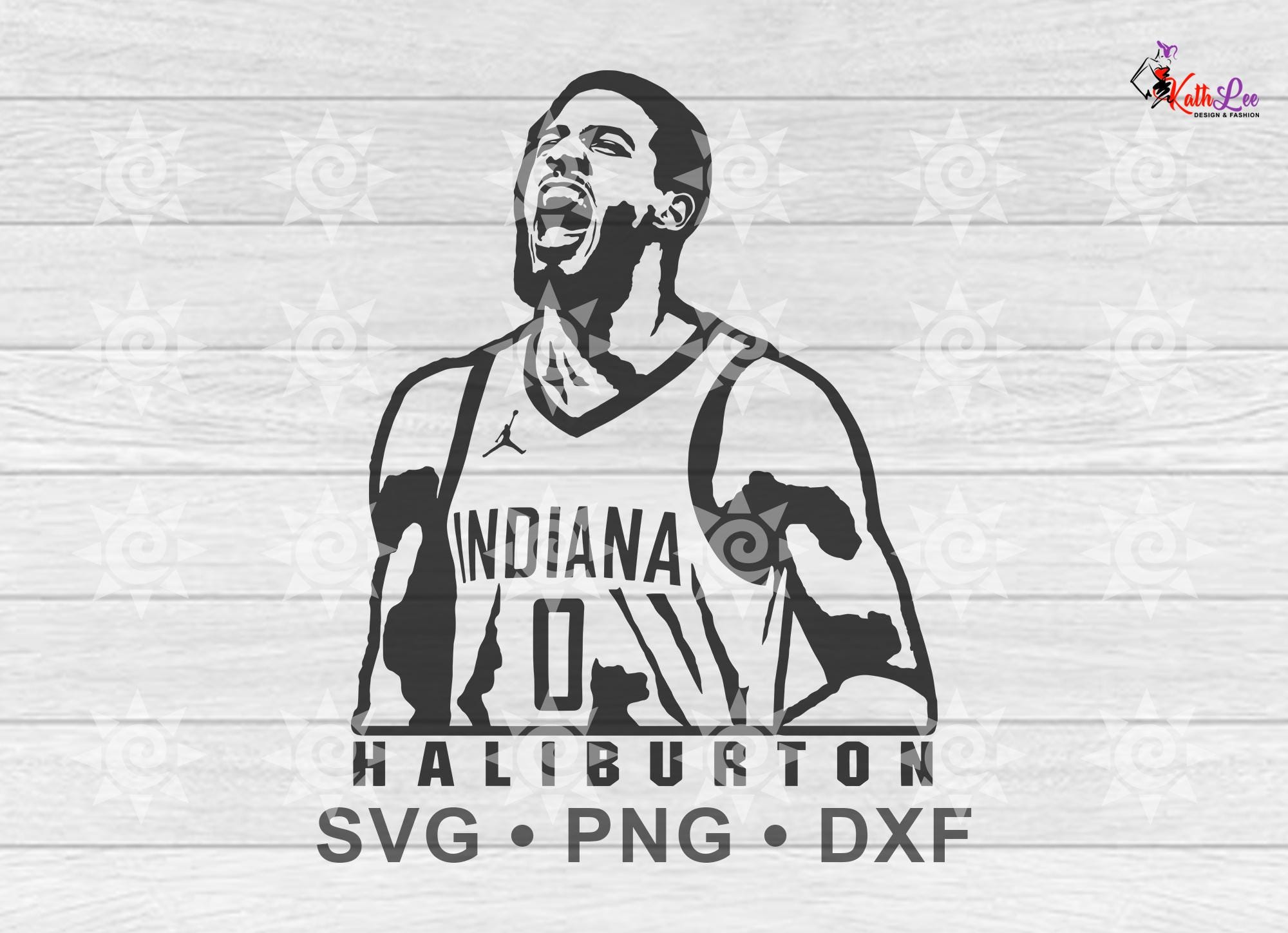 Tyrese Haliburton SVG, Tyrese Haliburton DXF, Tyrese Haliburton Png ...