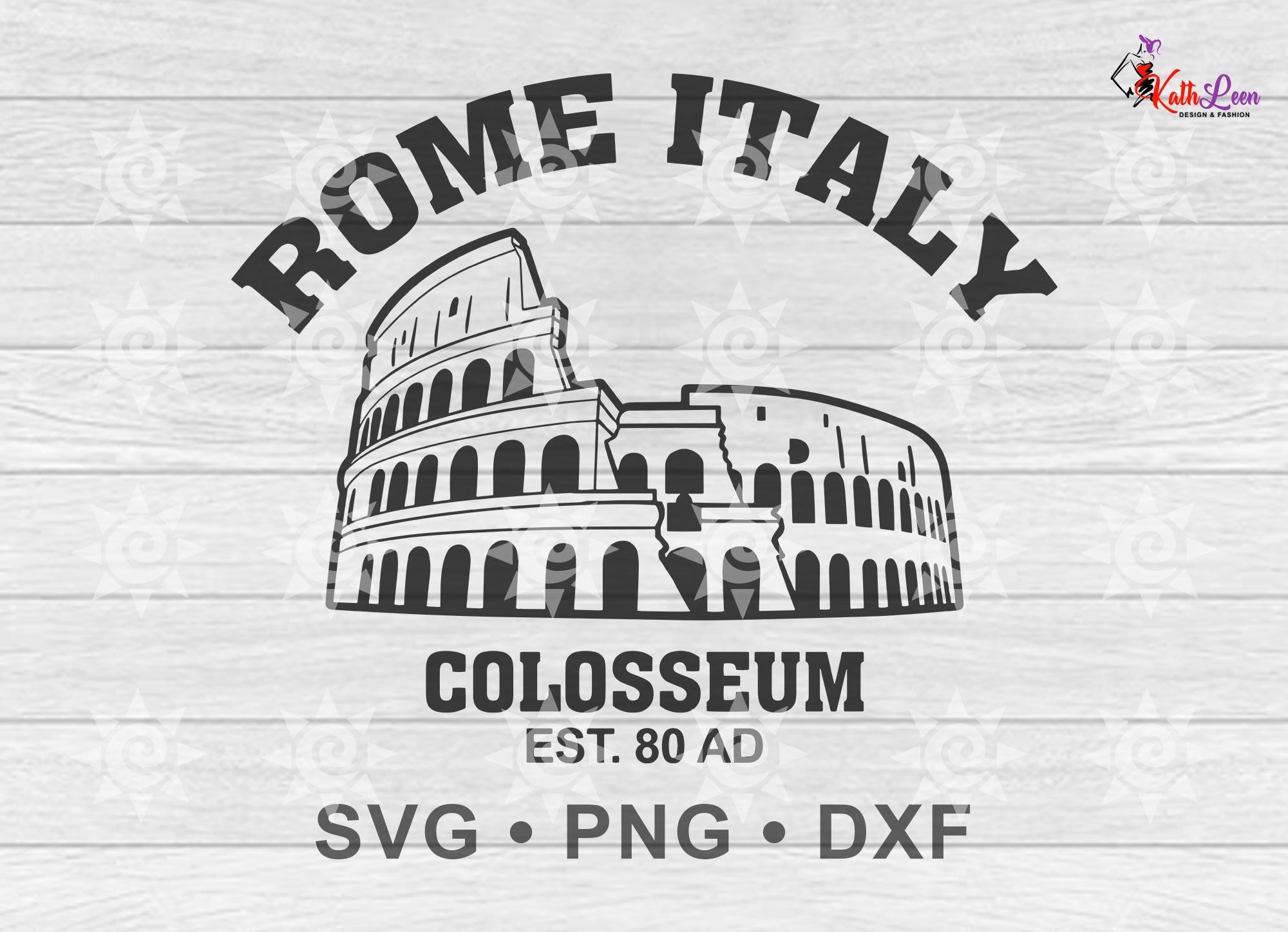 Colosseum Svg, Roman Colosseum Png, Colosseum Italy Dxf, Colosseum ...
