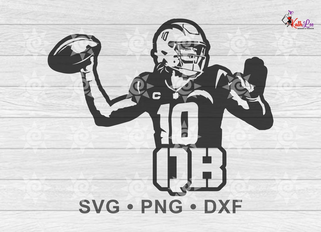 Justin Herbert Svg, Justin Herbert Png, Justin Herbert Dxf, Justin ...