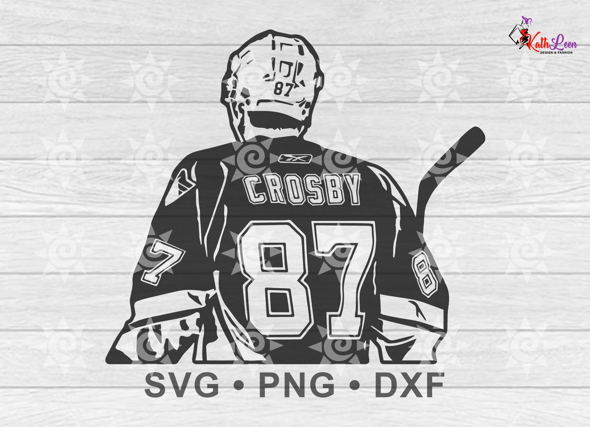 Sidney Crosby Svg, Sidney Crosby Png, Sidney Crosby Dxf, Sidney Crosby ...