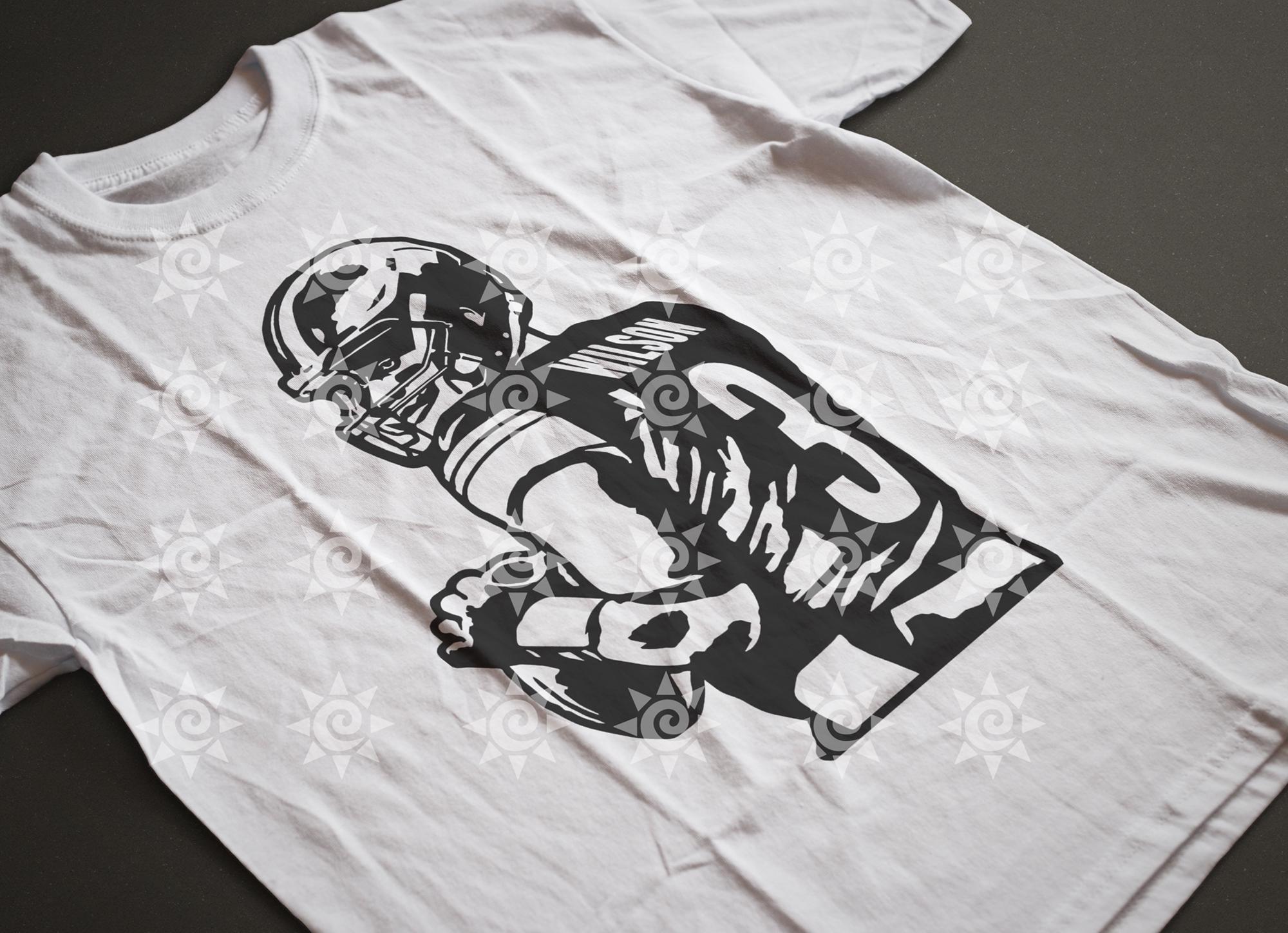 Russell Wilson Svg, Russell Wilson Png, Russell Wilson Dxf, Russell ...