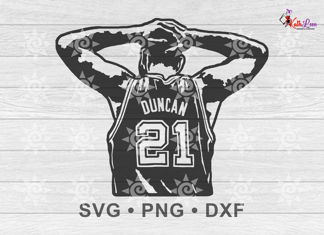Tim Duncan Svg, Tim Duncan Png, Tim Duncan Dxf, Tim Duncan Cricut ...