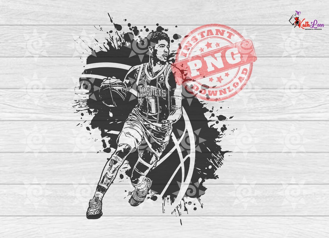 Lamelo Ball Png, Lamelo Ball Dtf, Lamelo Ball Dtg, Lamelo Ball ...