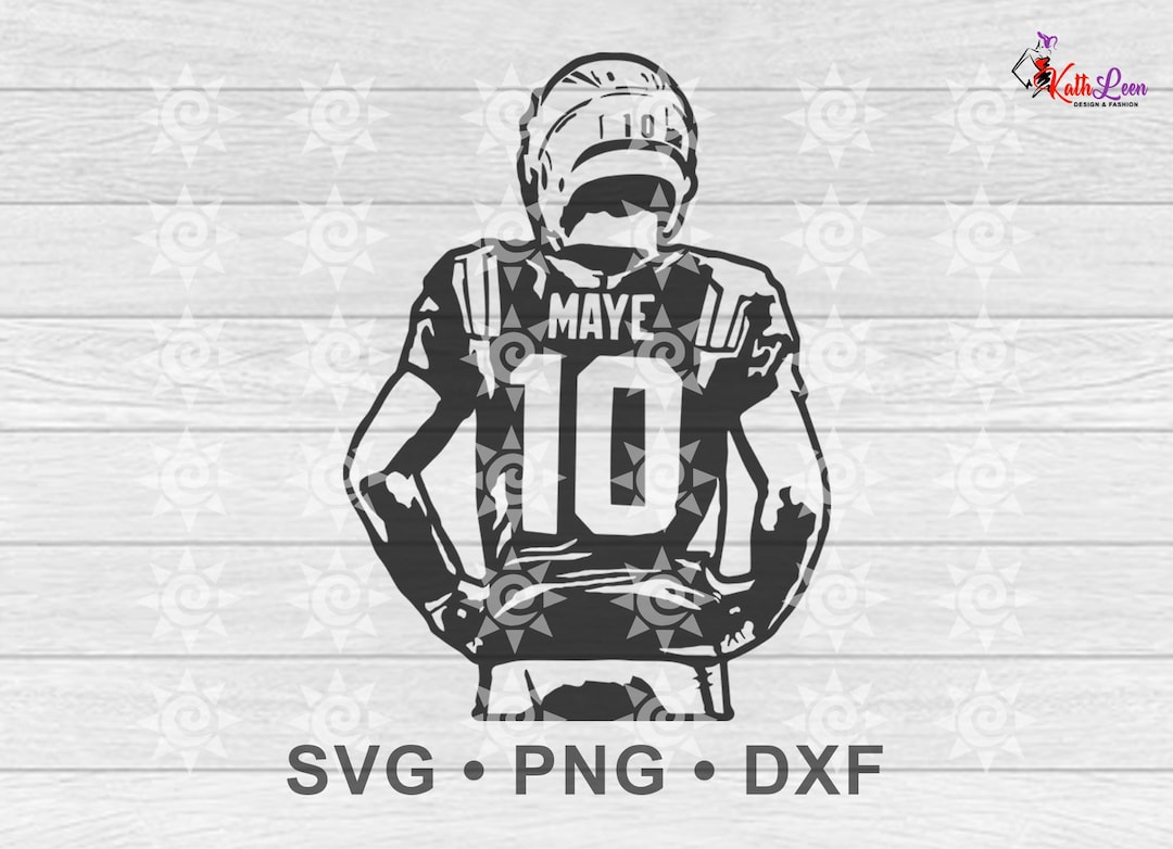 Drake Maye Svg, Drake Maye Png, Drake Maye Dxf, Drake Maye Cricut ...