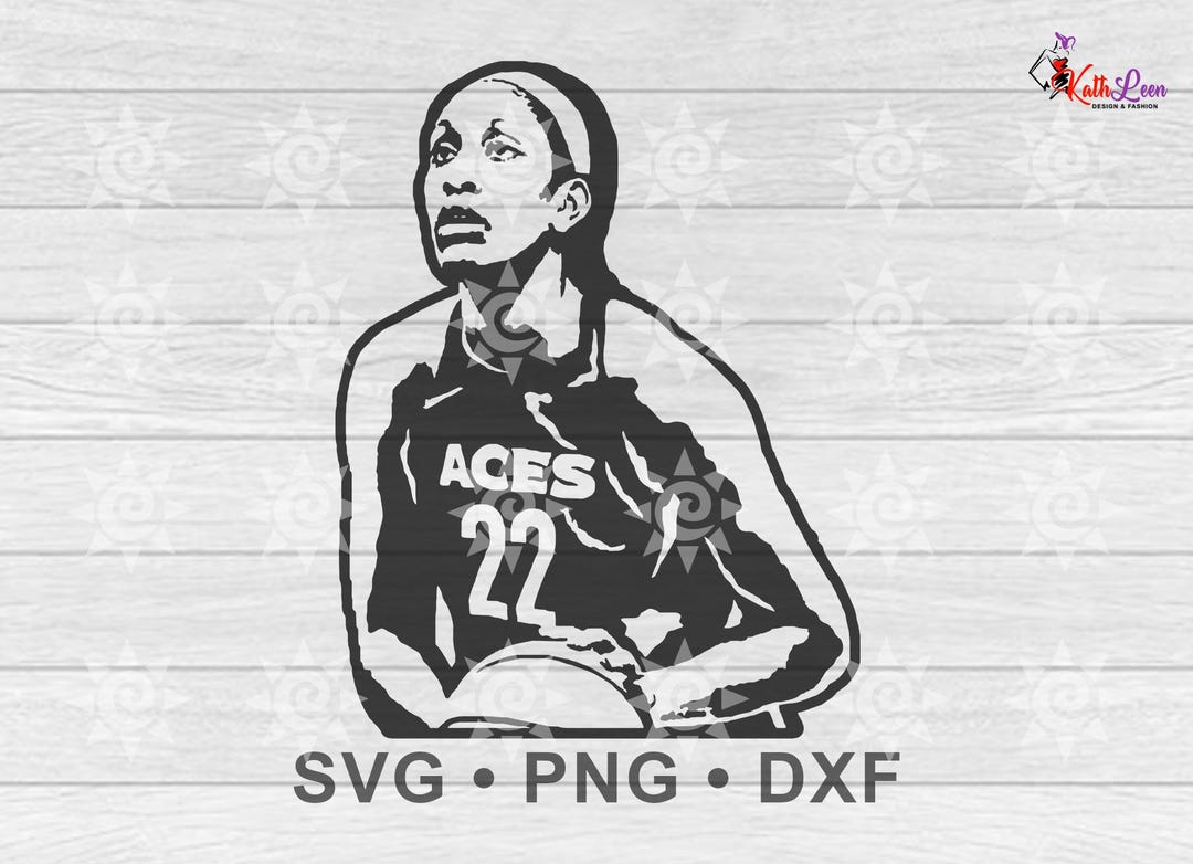 A'ja Wilson Svg, A'ja Wilson Png, A'ja Wilson Dxf, A'ja Wilson Cricut ...