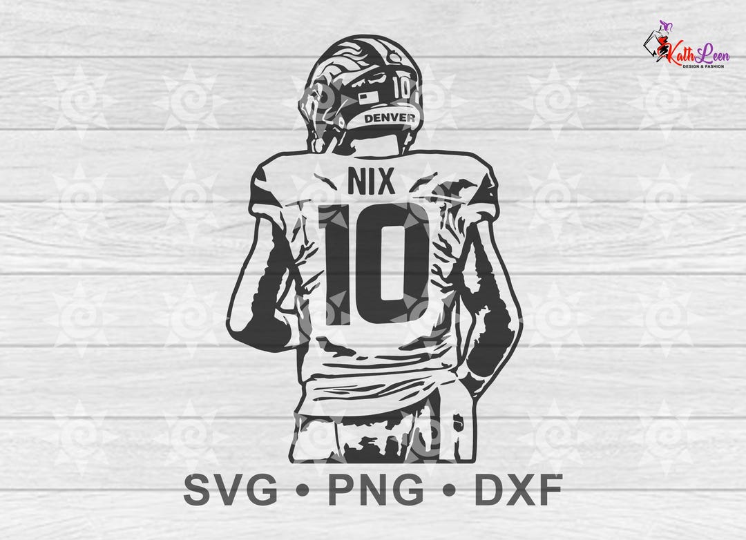 Bo Nix Svg, Bo Nix Png, Bo Nix Dxf, Bo Nix Cricut, Bo Nix Silhouette ...