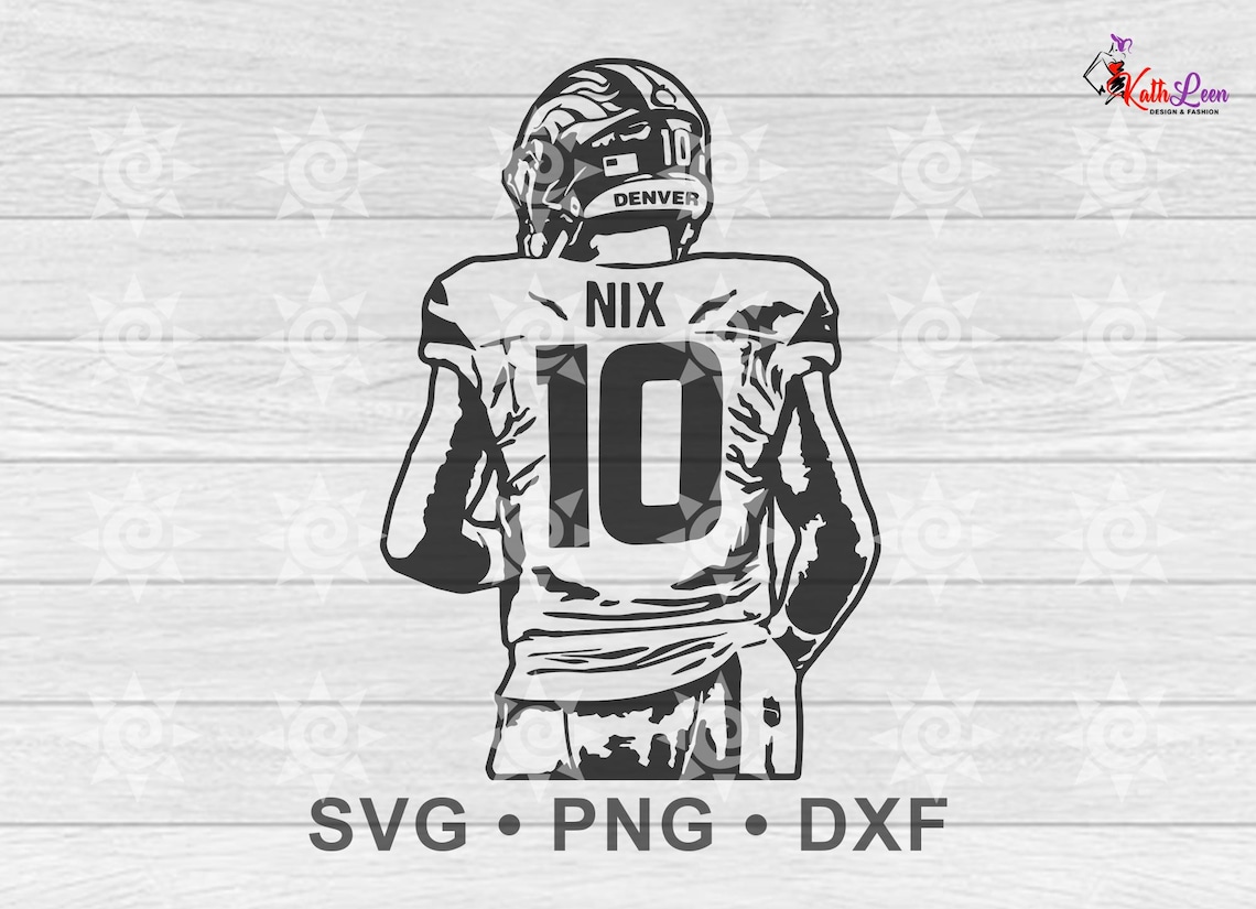 Bo Nix Svg, Bo Nix Png, Bo Nix Dxf, Bo Nix Cricut, Bo Nix Silhouette ...