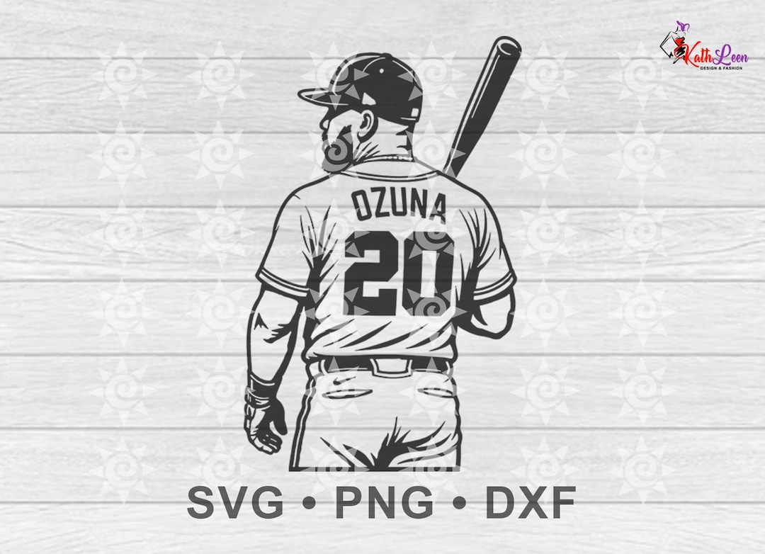 Marcell Ozuna Svg, Marcell Ozuna Png, Marcell Ozuna Dxf, Marcell Ozuna ...