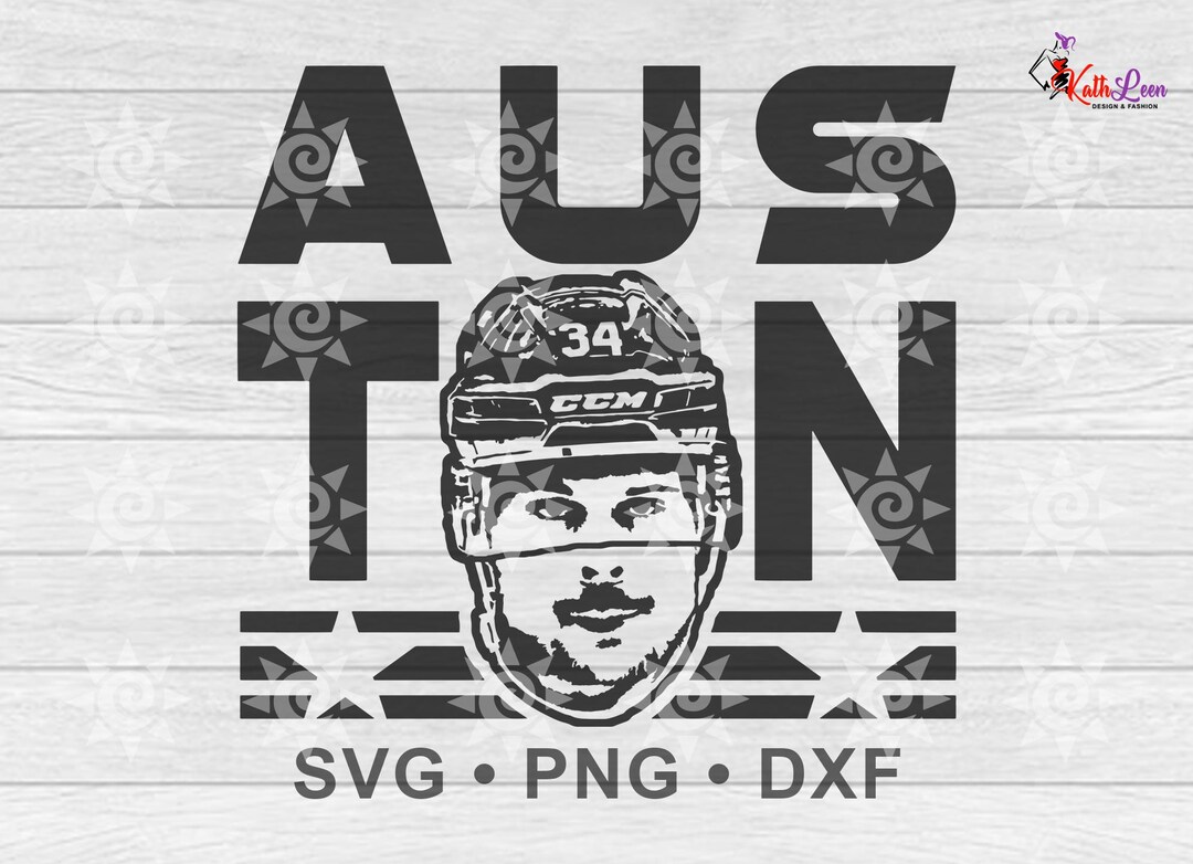 Auston Matthews Svg, Auston Matthews Png, Auston Matthews Dxf, Matthews ...
