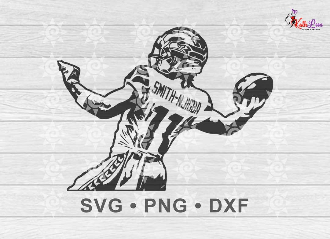 Jaxon Smith-njigba Svg, Jaxon Smith-njigba Png, Jaxon Smith-njigba Dxf ...