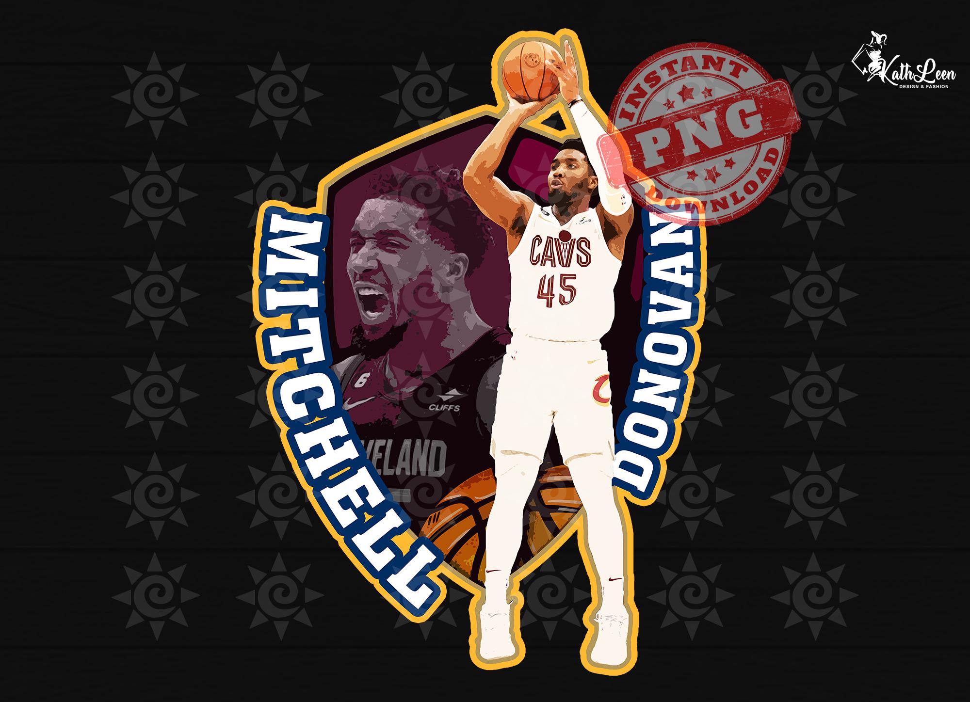 Donovan Mitchell Png, Donovan Mitchell Transfer, Mitchell Sublimation ...