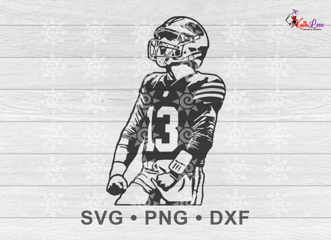Brock Purdy Svg, Brock Purdy Png, Brock Purdy Dxf, Brock Purdy Cricut ...