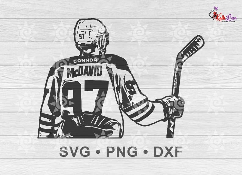 Connor Mcdavid Svg, Connor Mcdavid Png, Connor Mcdavid Dxf, Mcdavid ...