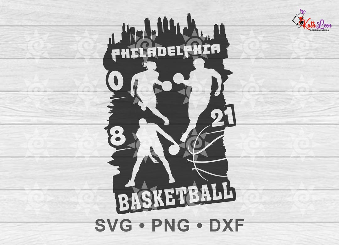 Philadelphia Basketball Svg, Philadelphia Png Dxf, Paul George Cricut ...