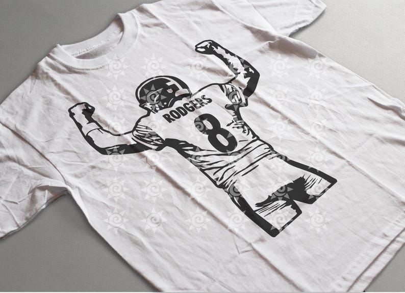 Aaron Rodgers Svg, Aaron Rodgers Png, Aaron Rodgers Dxf, Aaron Rodgers ...