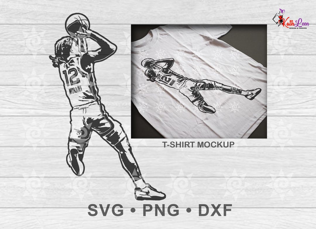 Ja Morant Svg, Ja Morant Png, Ja Morant Dxf, Ja Morant Cricut, Ja ...