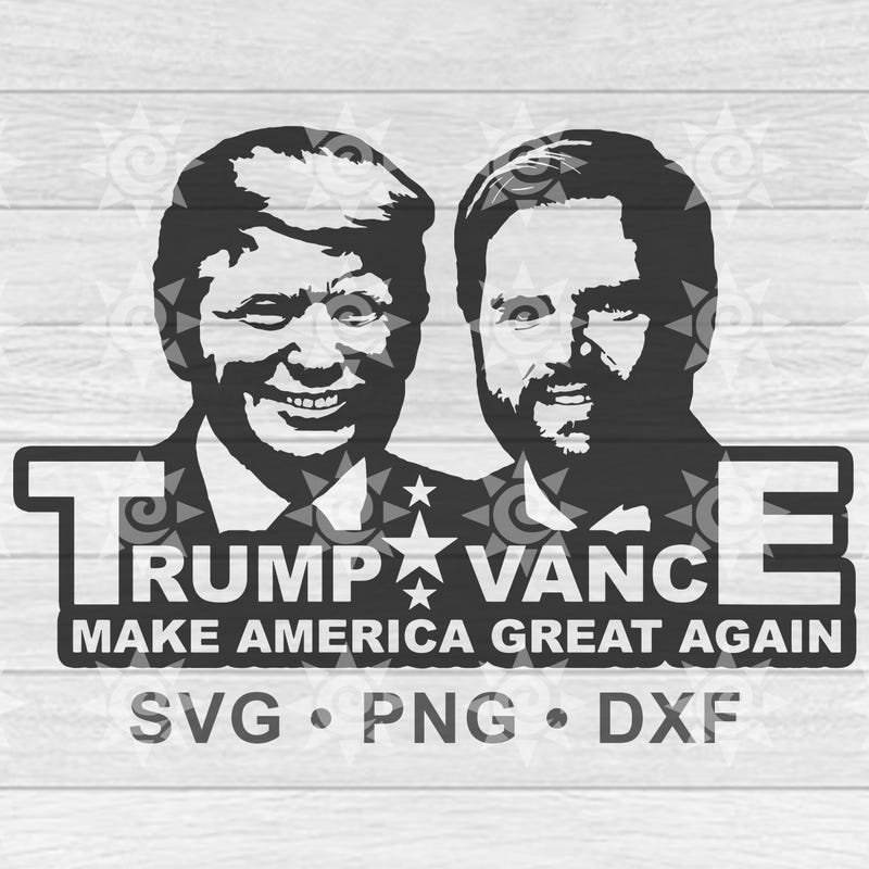 Trump Vance Svg - Etsy