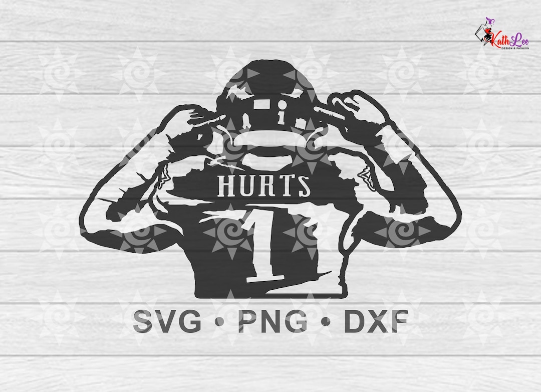 Jalen Hurts Svg, Jalen Hurts Png, Jalen Hurts Dxf, Jalen Hurts Cricut, Jalen Hurts Silhouette ...