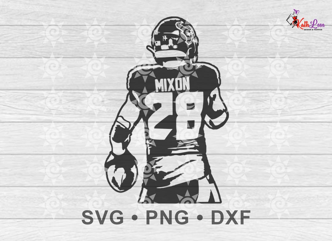 Joe Mixon Svg, Joe Mixon Png, Joe Mixon Dxf, Joe Mixon Cricut, Joe ...