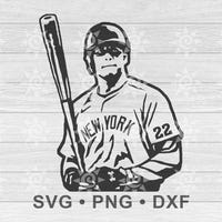 Design Roberto Clemente PNG Stickers STICKERS - Etsy