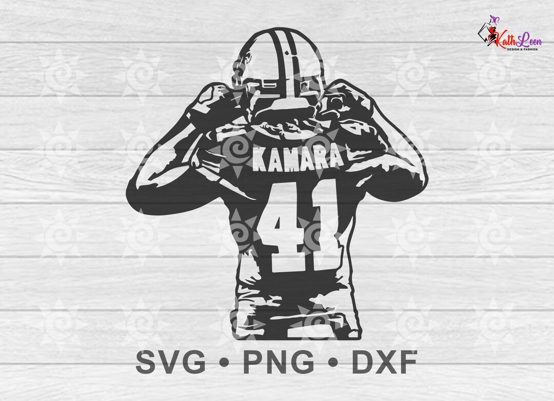 Alvin Kamara Svg, Alvin Kamara Png, Alvin Kamara Dxf, Alvin Kamara ...