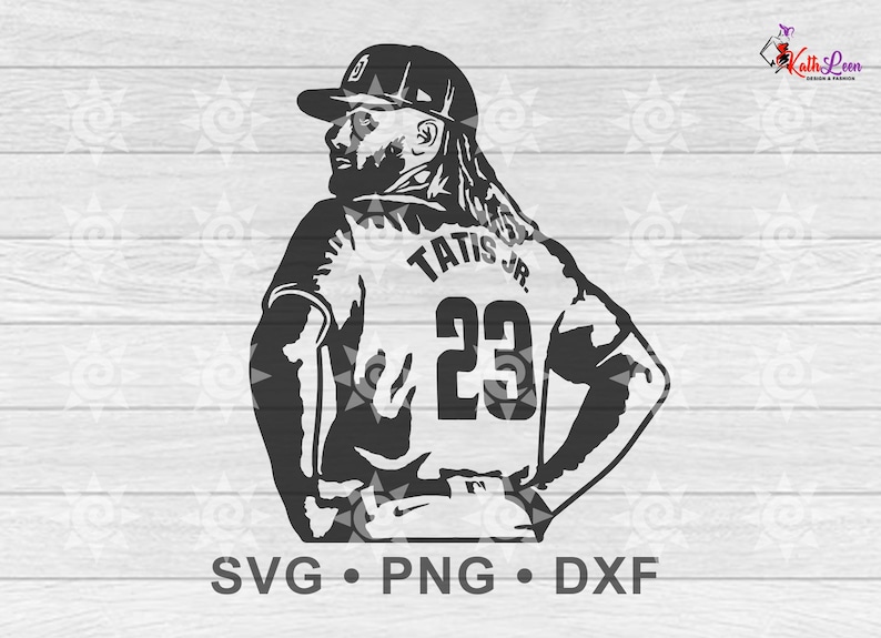 Fernando Tatis Jr. Svg, Fernando Tatis Jr. Png, Fernando Tatis Jr Dxf ...