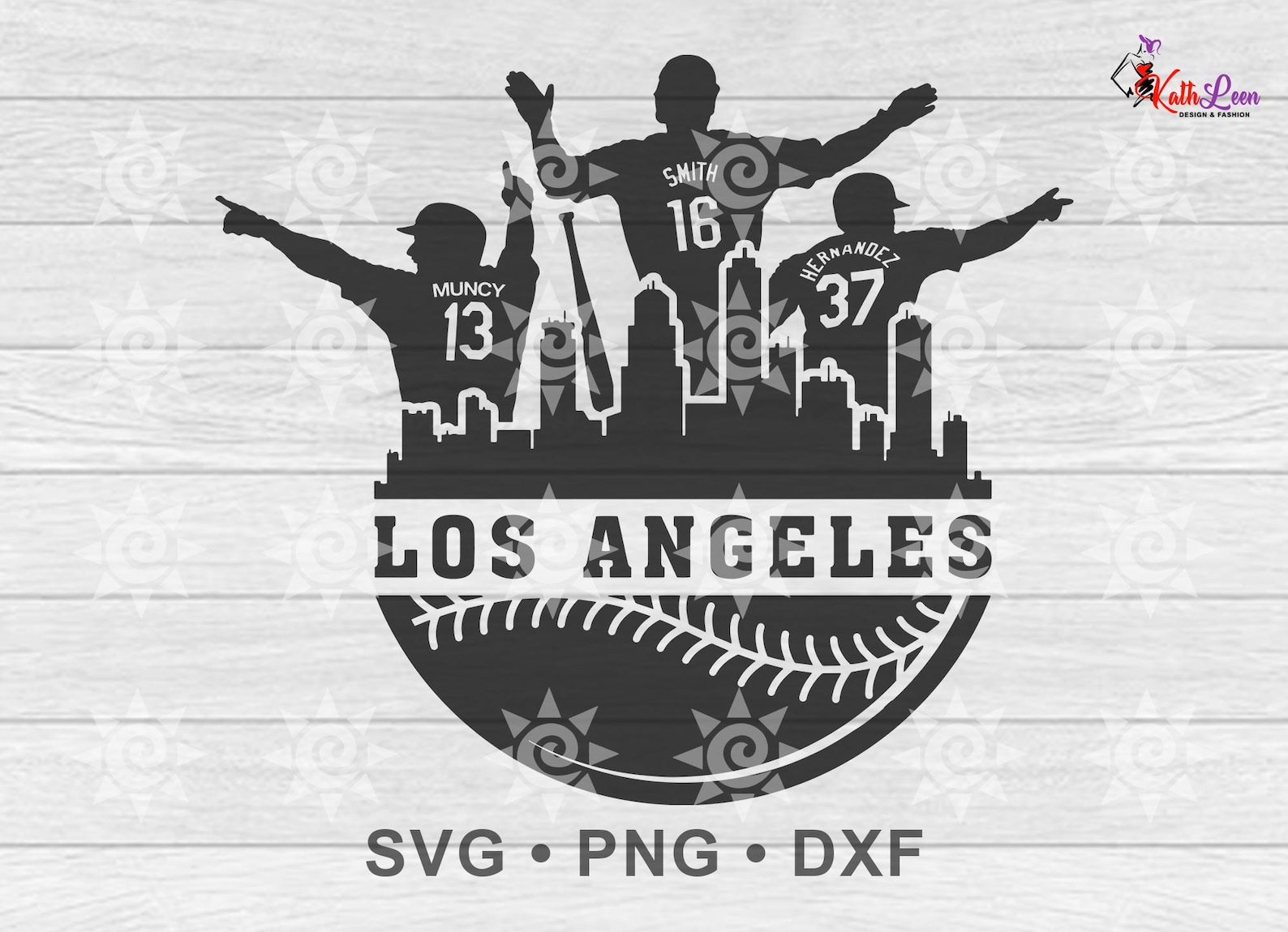 Los Angeles Baseball Svg, Los Angeles Png, Los Angeles Dxf, Teoscar ...